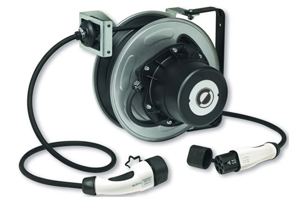 Kabelaufroller für Ladekabel Typ 2– Perfekt für Ihre Wallbox